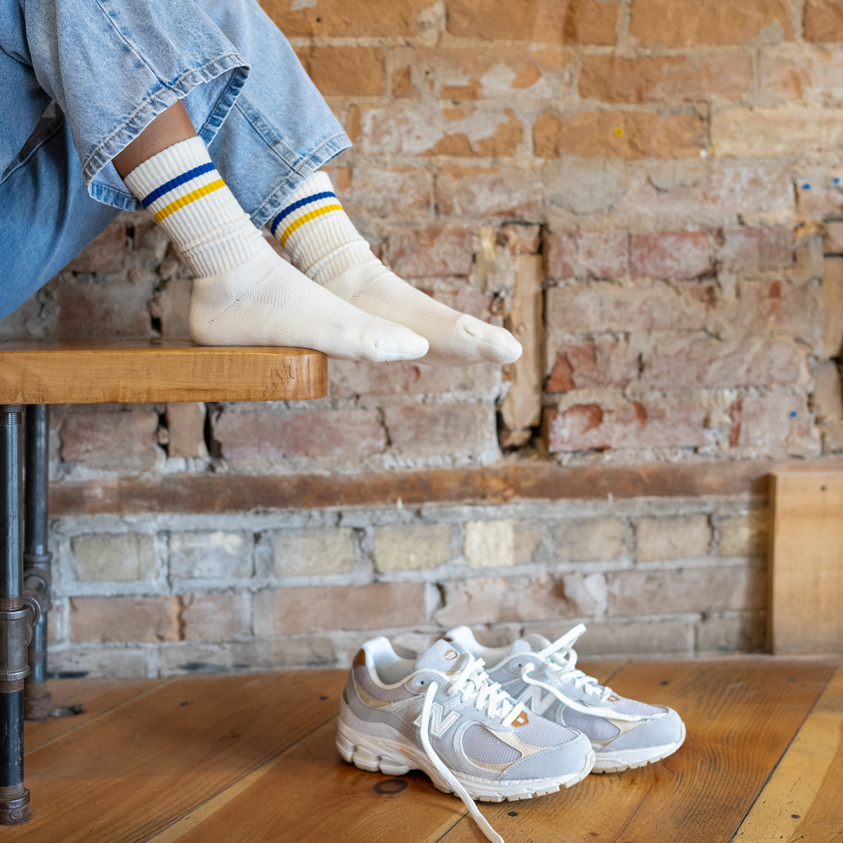 SILVER RETRO SOCKS | THE FRESHMAN – SixSox