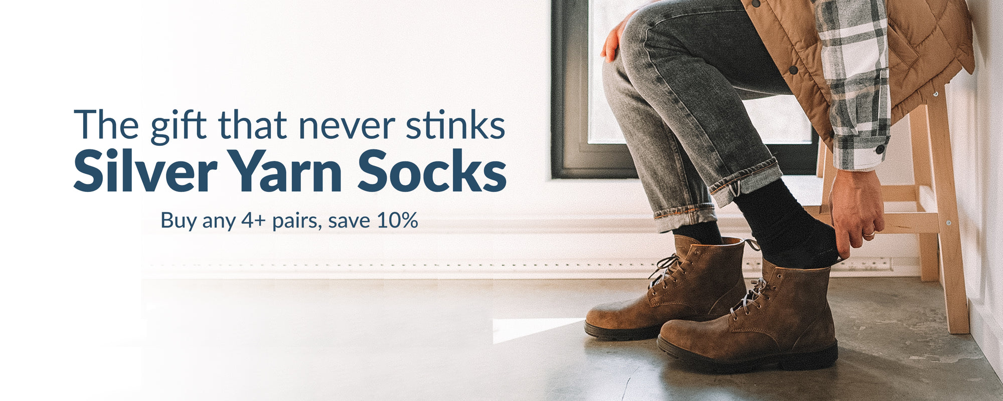 Silver Socks | Anti-Odor, Eco-Friendly & Premium Comfort – SixSox